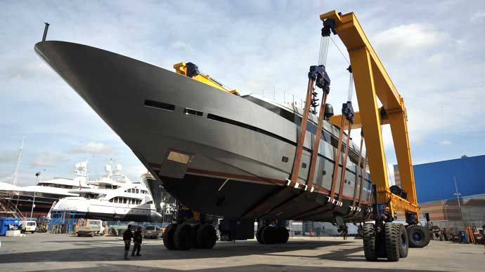 Sanlorenzo launches superyacht Princess Claudia